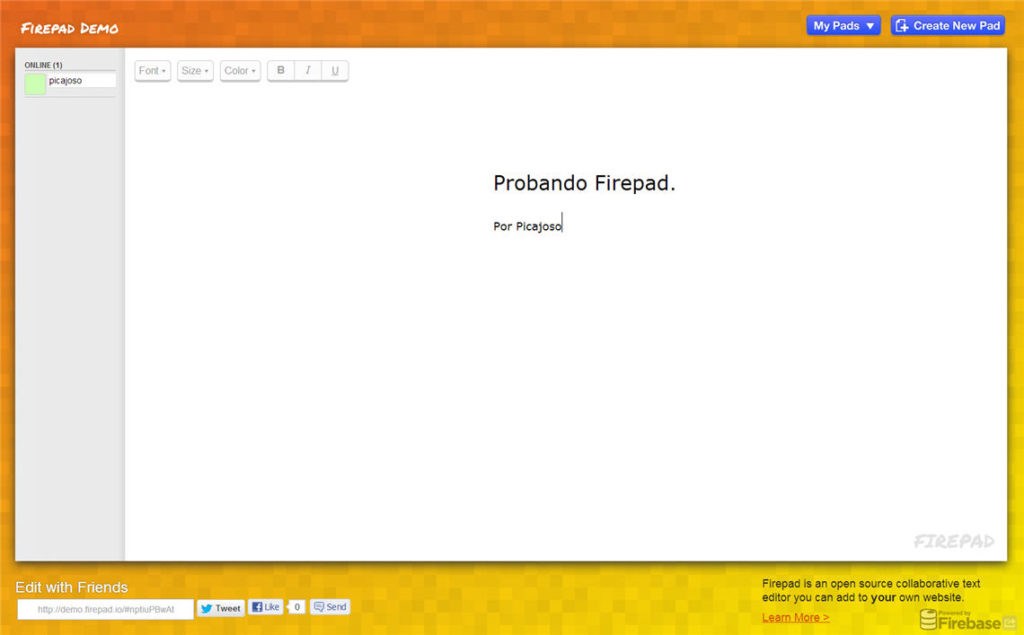 Firepad – Ospherica