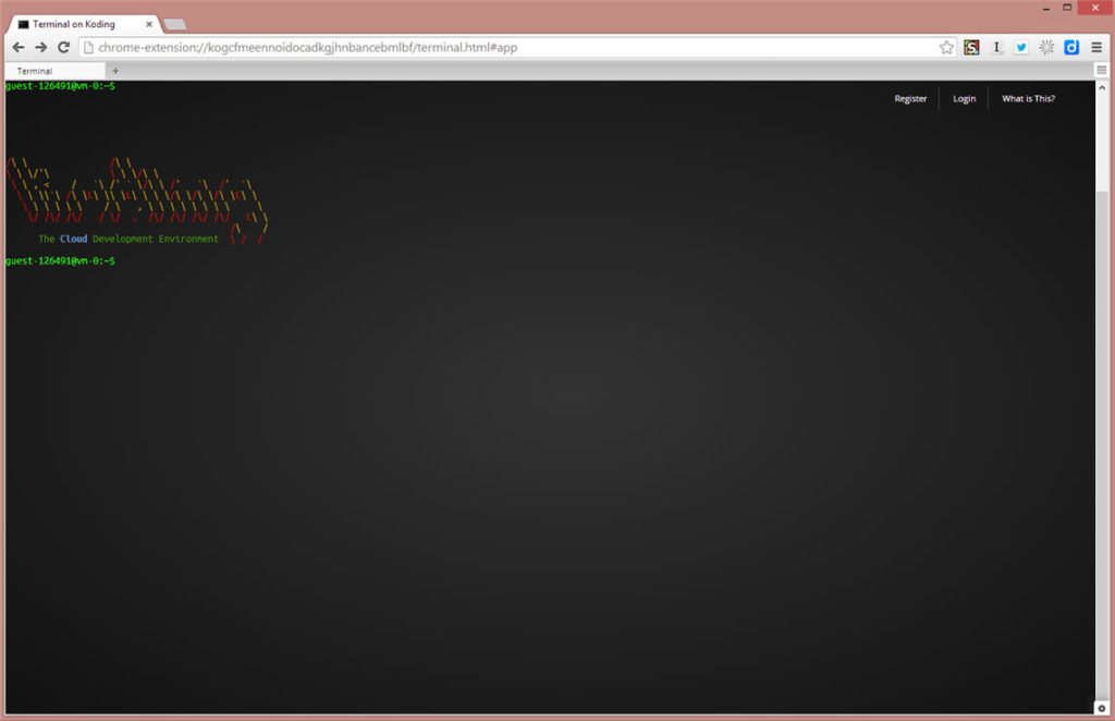 Real Terminal y Koding, desarrollo y consola Linux en la nube – Ospherica